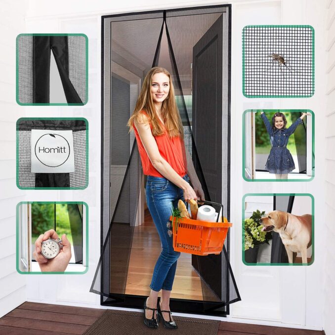 Homitt Magnetic Screen Door