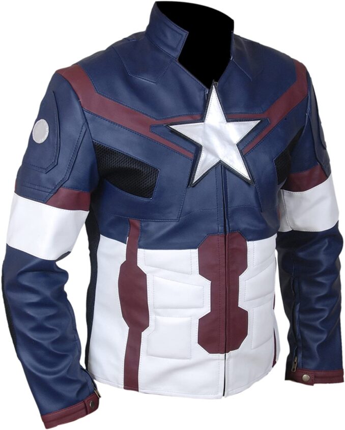 Men’s Super Hero Black Captain America Leather Jacket - 2024 Review