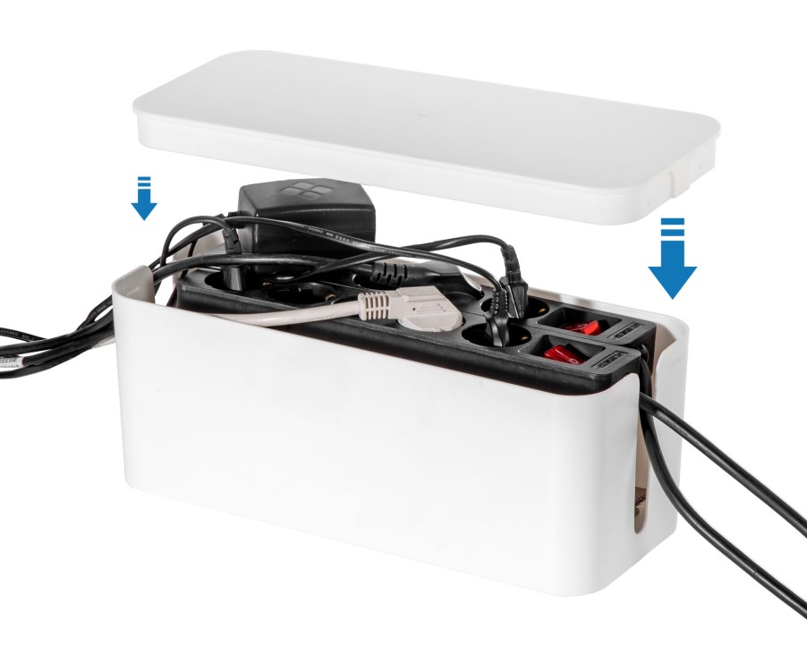 Is Your Workspace a Cable Nightmare? Cable Management Boxes to the ...